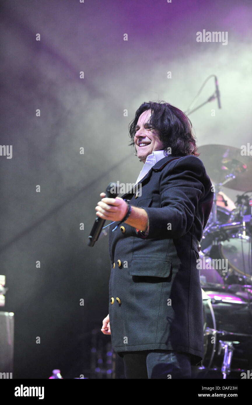 Singer Steve Hogarth of the British rock band Marillion is pictured ...