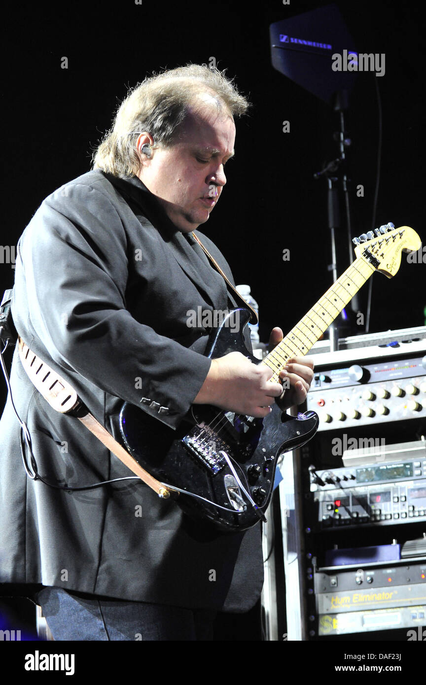 Guitarist Steve Rothery of the British rock band Marillion is pictured ...
