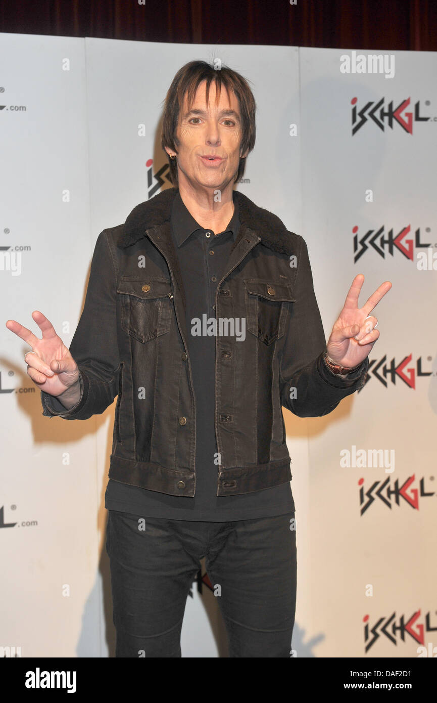 Per Gessle of the Swedish Pop band Roxette poses during a press ...