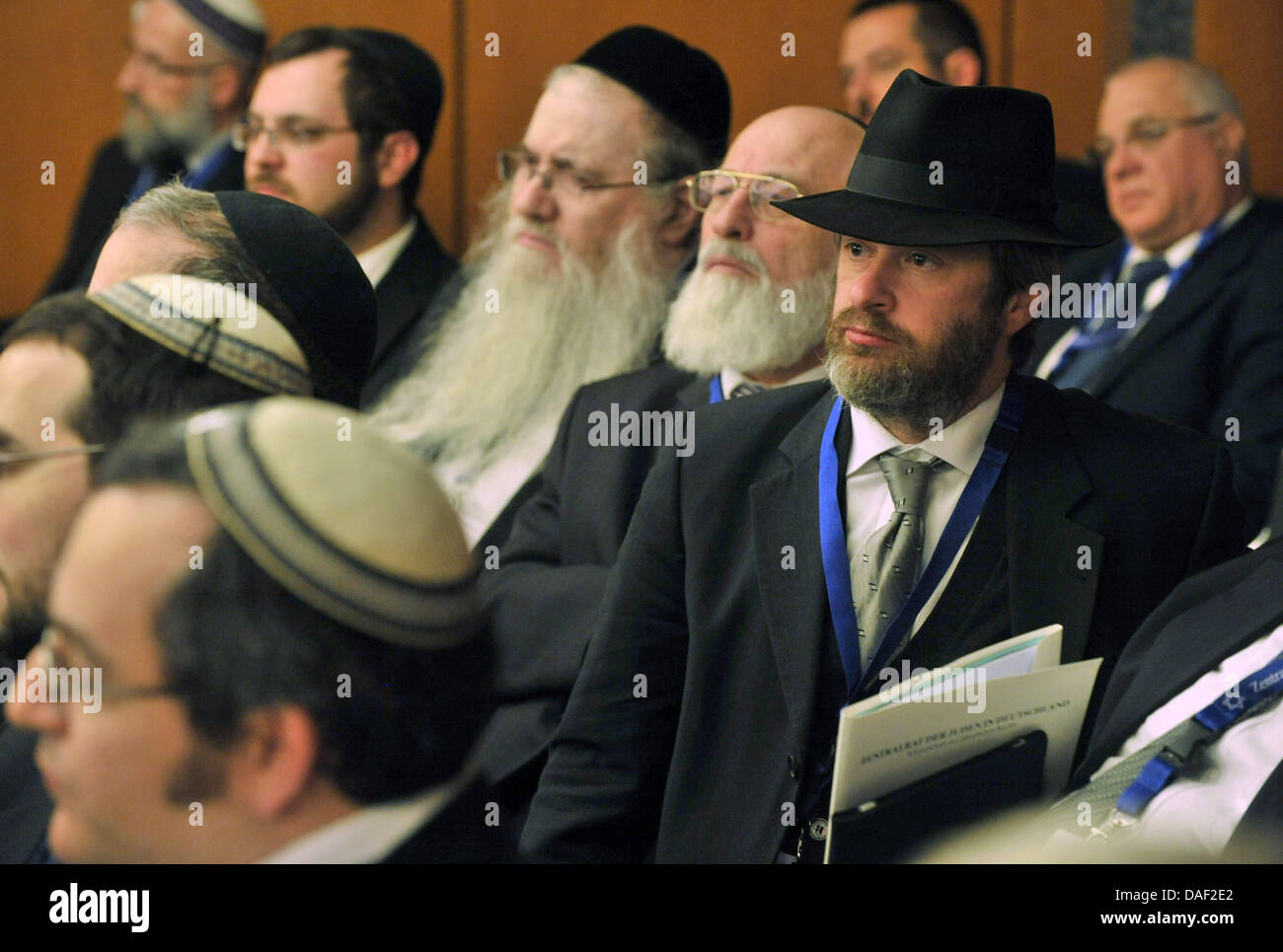 Rabbis attend the conference of the Central Jewish Committee in Germany ...