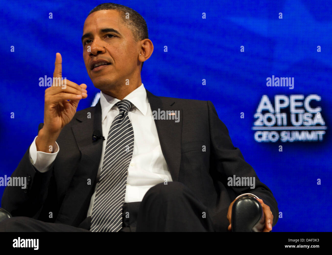 United States President Barack Obama answers questions at the Asia ...