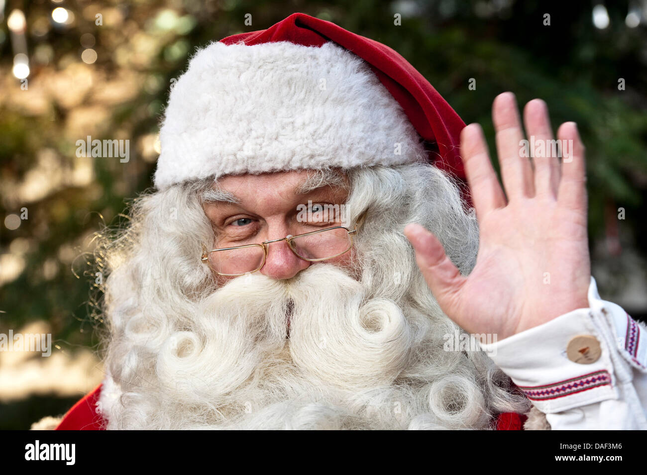 A Finnish Santa Clause, from the official Finnish hometown of Santa ...