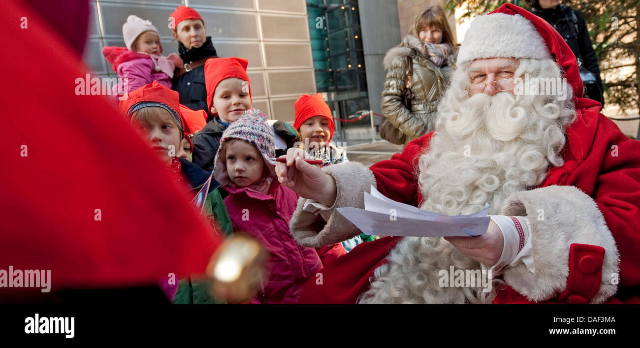 A Finnish Santa Clause, from the official Finnish hometown of Santa ...