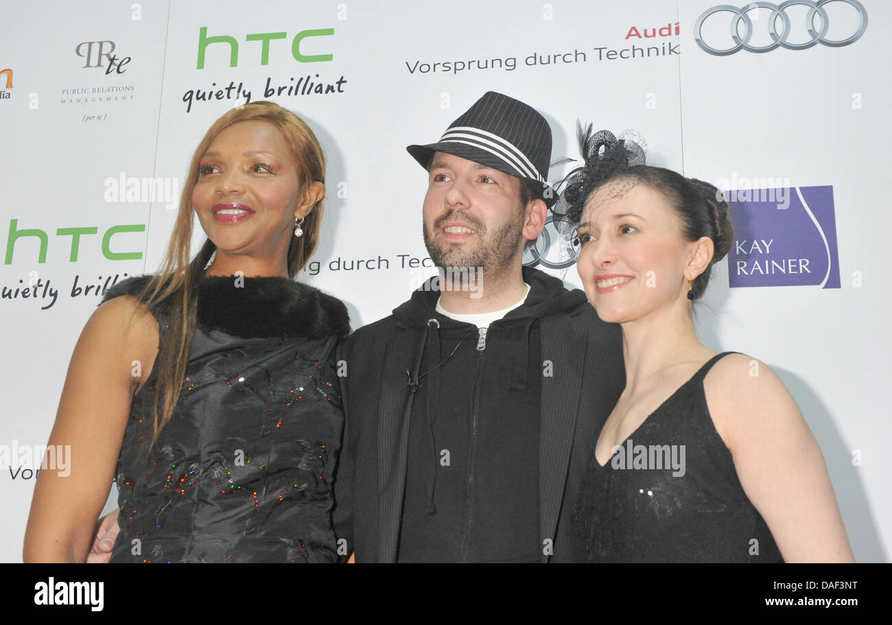 Valerie Campbell (L-R), mother of top model Naomi Campbell, designer ...