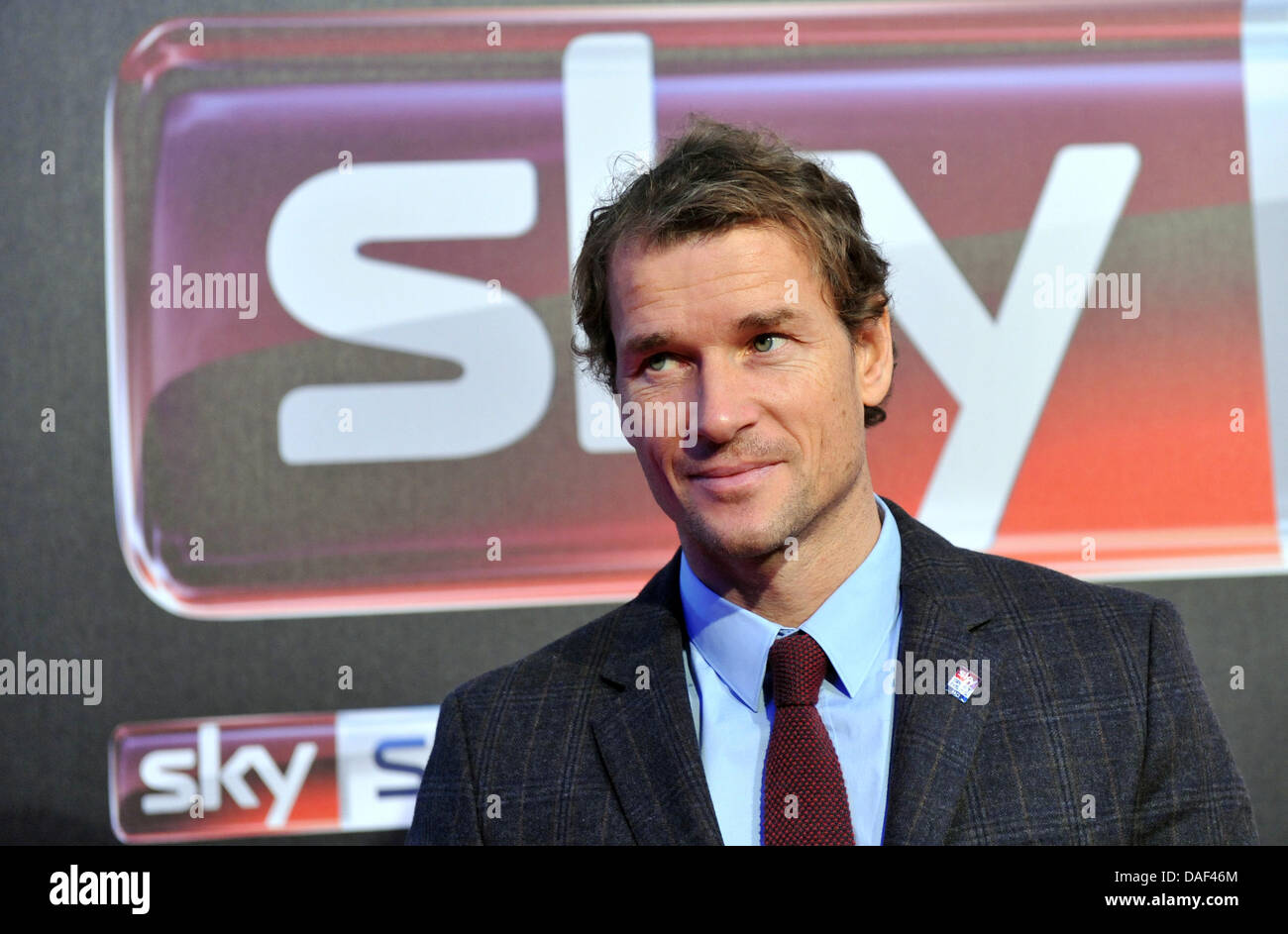 Former national goalkeeper Jens Lehmann arrives to the launch party of ...