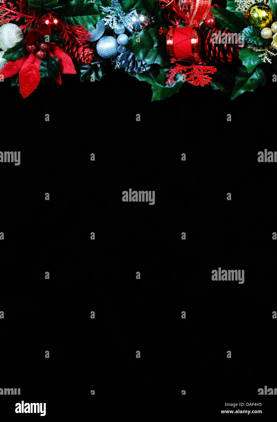 Garland border hi-res stock photography and images - Alamy