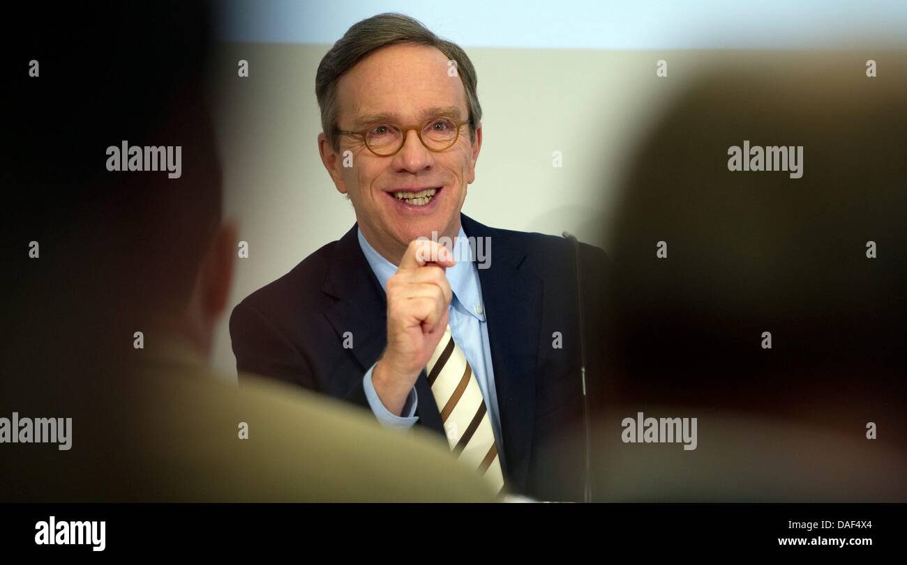 Matthias Wissmann, President of the Interest Group of the German ...