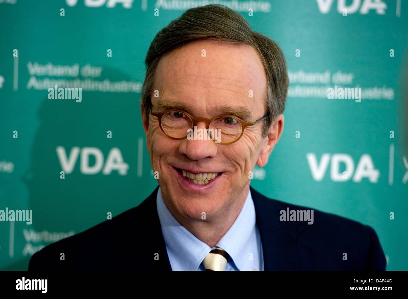 Matthias Wissmann, President of the Interest Group of the German ...