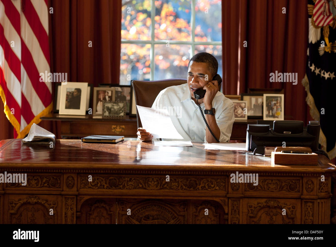 United States President Barack Obama makes Thanksgiving Day phone calls ...