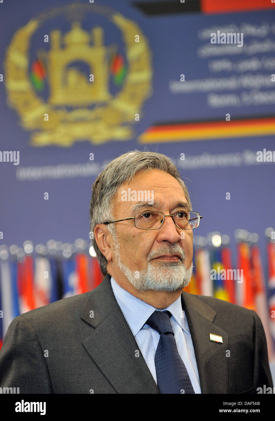 Afghan Foreign Minister Zalmay Rassoul visits the old Bundestag ...
