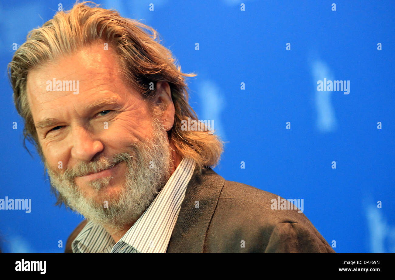 US actor Jeff Bridges poses at the photo call of the film 'True Grit ...