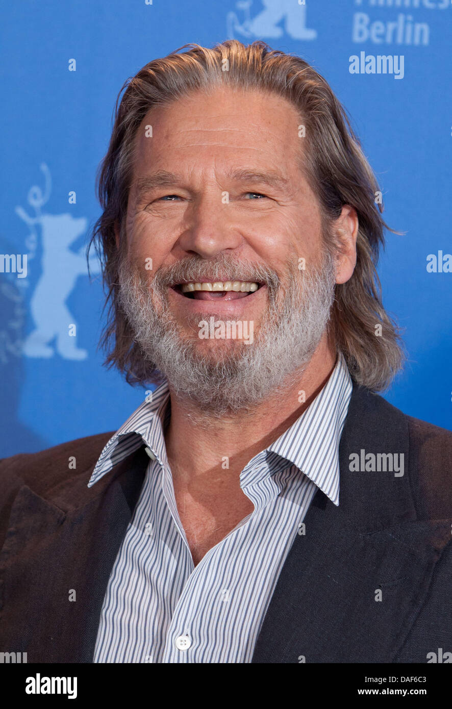 US actor Jeff Bridges poses at the photo call of the film 'True Grit ...