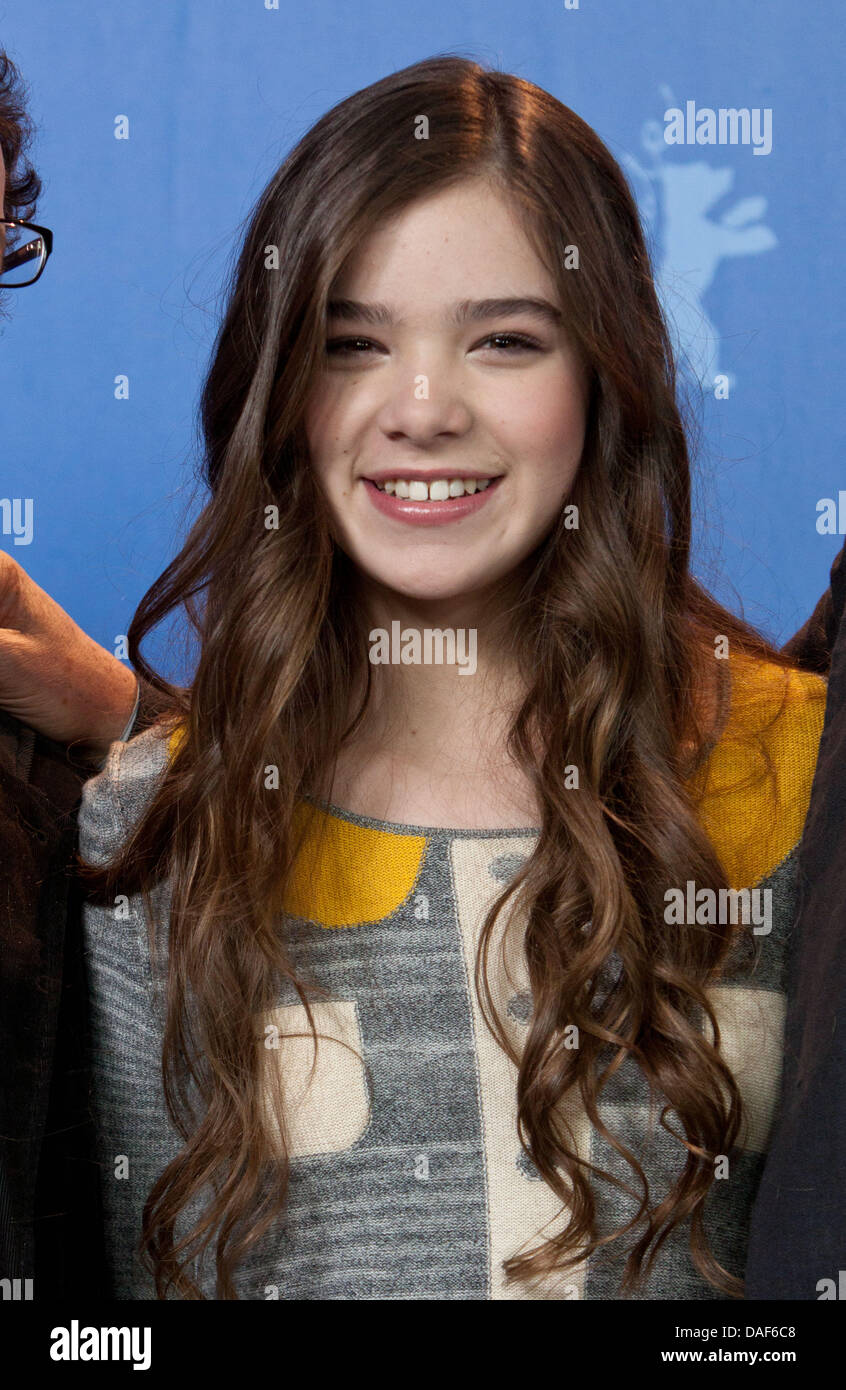 US actress Hailee Steinfeld poses at the photo call of the film 'True ...