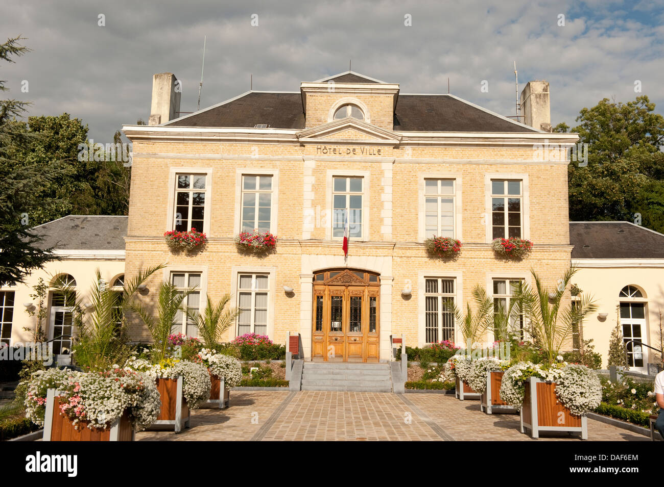 Hotel De Ville Ardres France Stock Photo - Alamy
