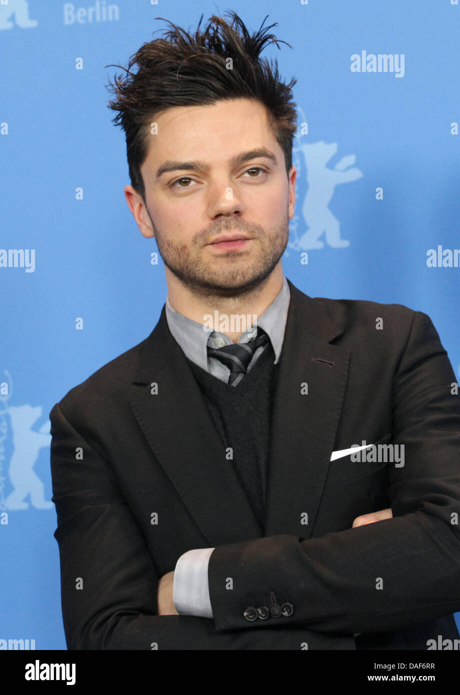 British Actor Dominic Cooper poses at a photocall for the film 'The ...