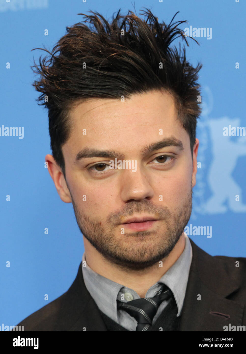 British Actor Dominic Cooper poses at a photocall for the film 'The ...