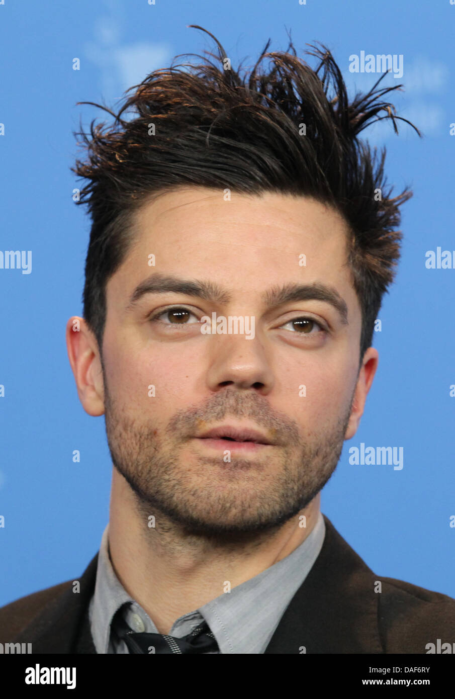 British Actor Dominic Cooper poses at a photocall for the film 'The ...