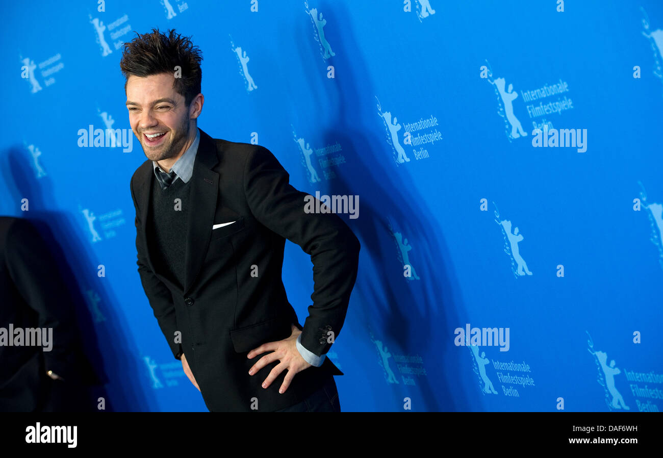 British actor Dominic Cooper poses during the photocall for the film ...