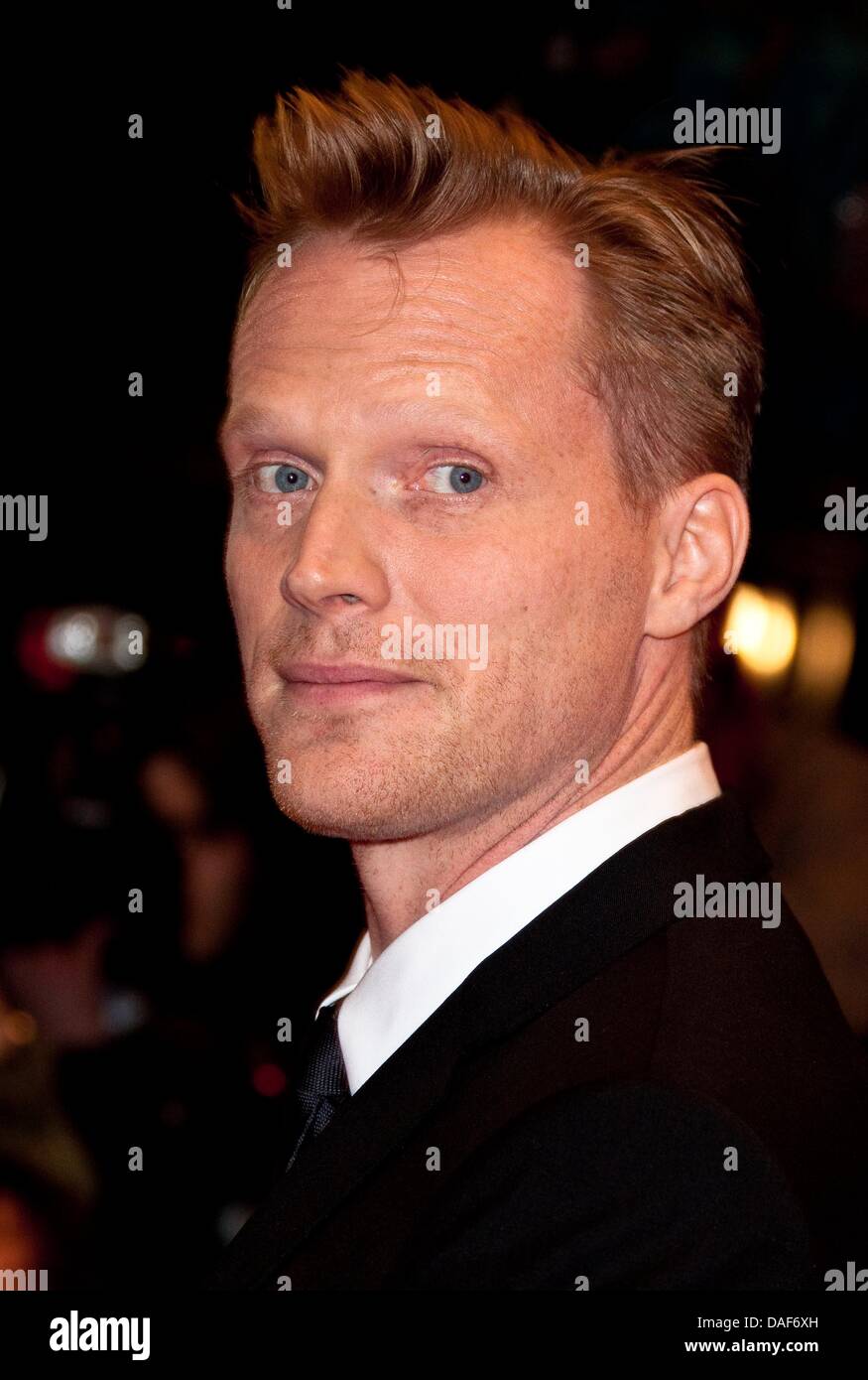 British Actor Paul Bettany arrives at the premiere of "Margin Call" at ...