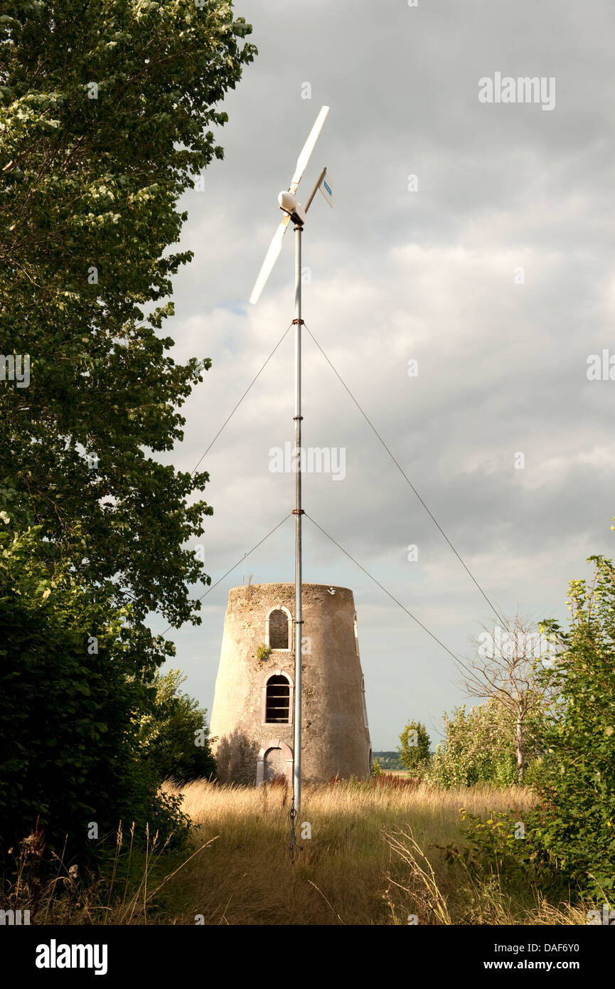 Old wind turbine hi-res stock photography and images - Alamy