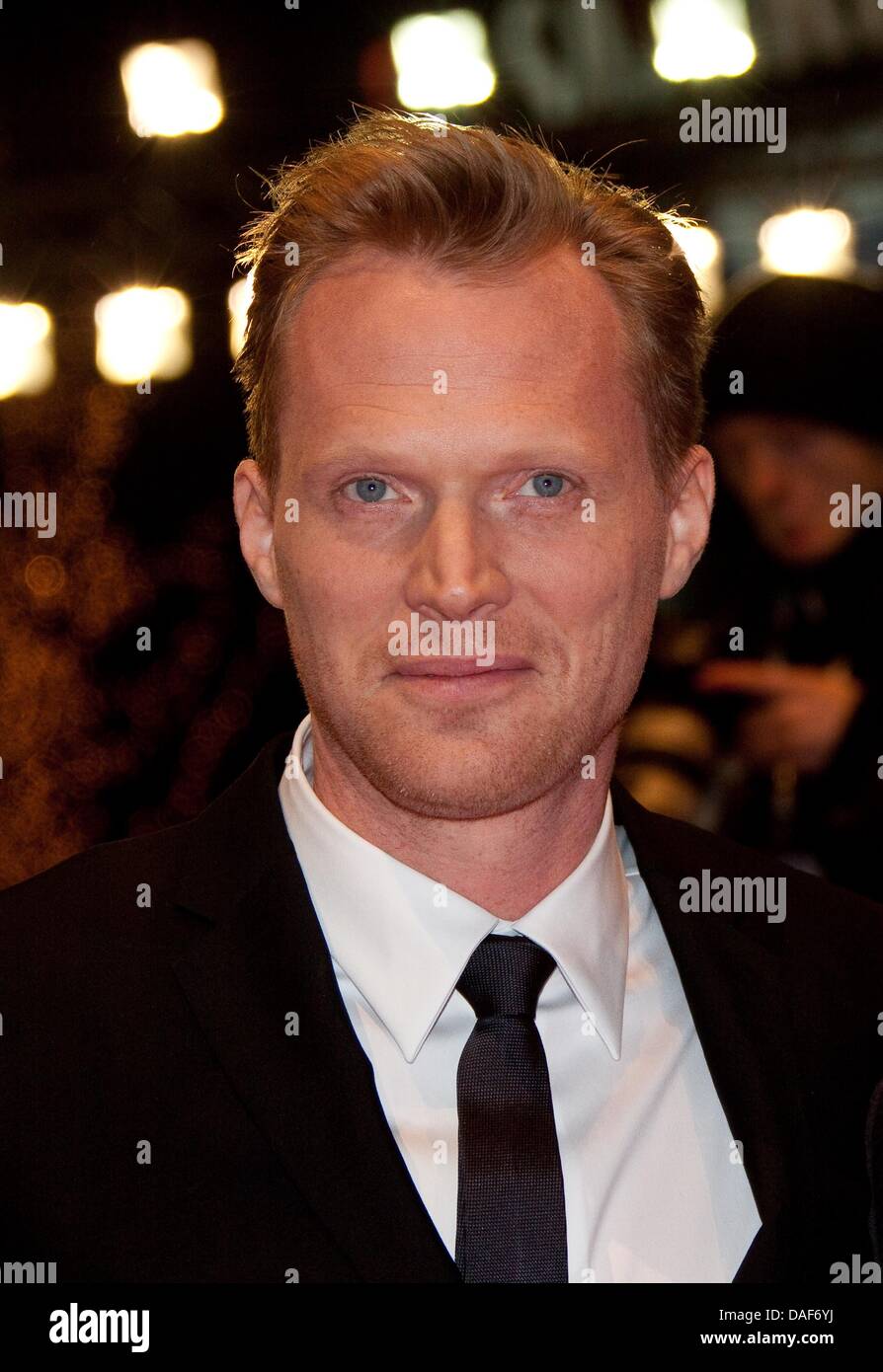 British Actor Paul Bettany arrives at the premiere of "Margin Call" at ...