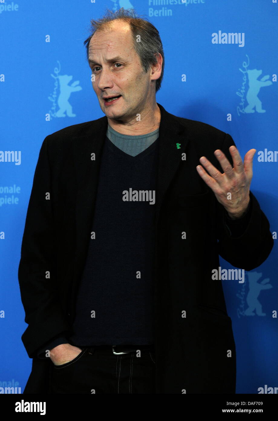French actor Hippolyte Girardot poses during the photocall for the film ...