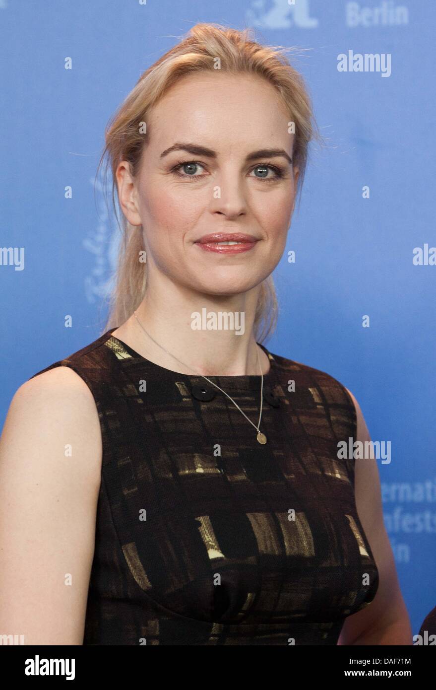 German actress and member of the jury Nina Hoss poses before the press ...
