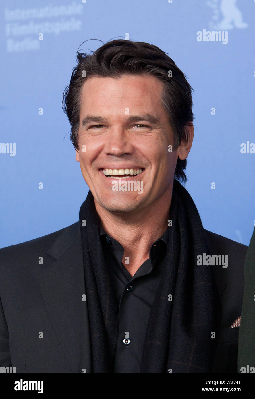Actor Josh Brolin poses during the photocall of "True Grit" at the 61st ...