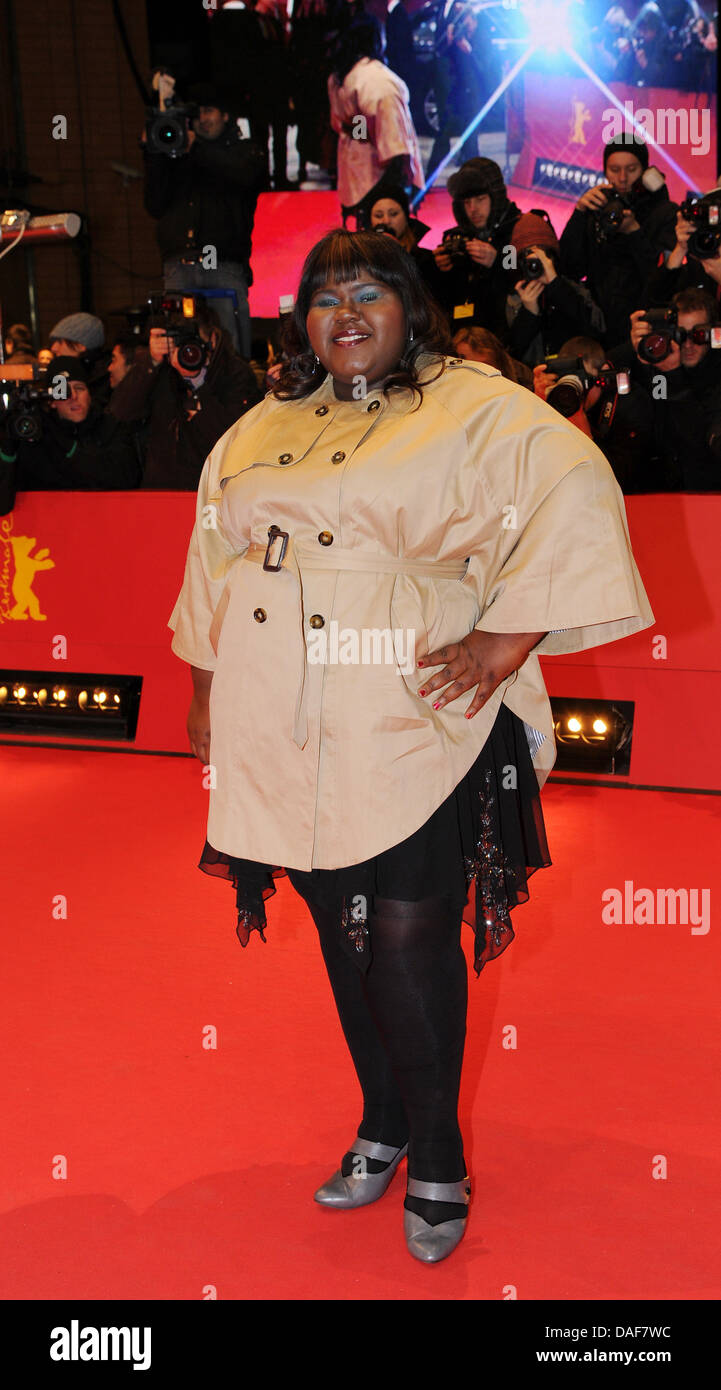 US actress Gabourey Sidibe arrives for premiere of the film 'Yelling To ...
