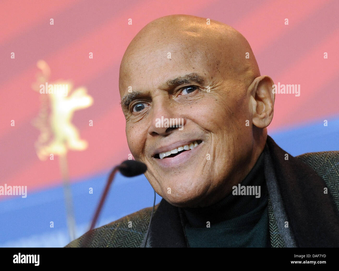 US singer Harry Belafonte attends the press conference for the film ...
