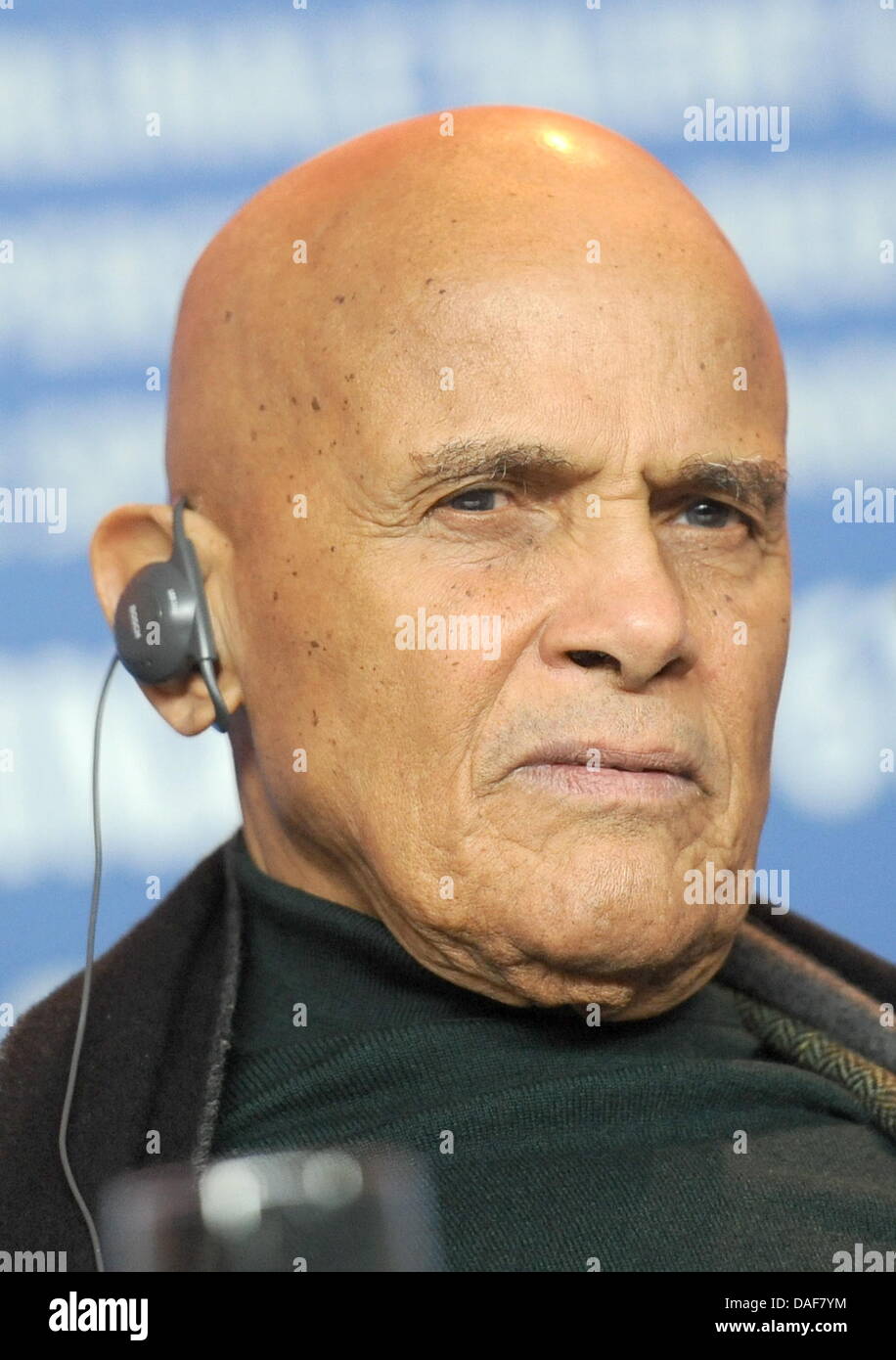 US singer Harry Belafonte attends the press conference for the film ...