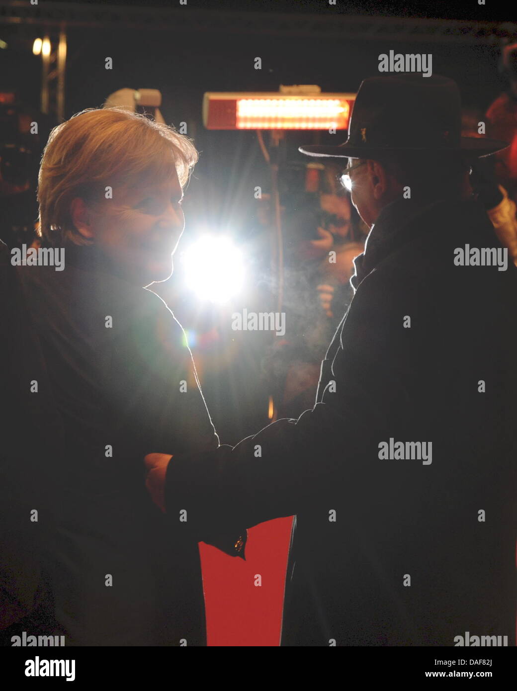Angela merkel at the premiere of hi-res stock photography and images ...