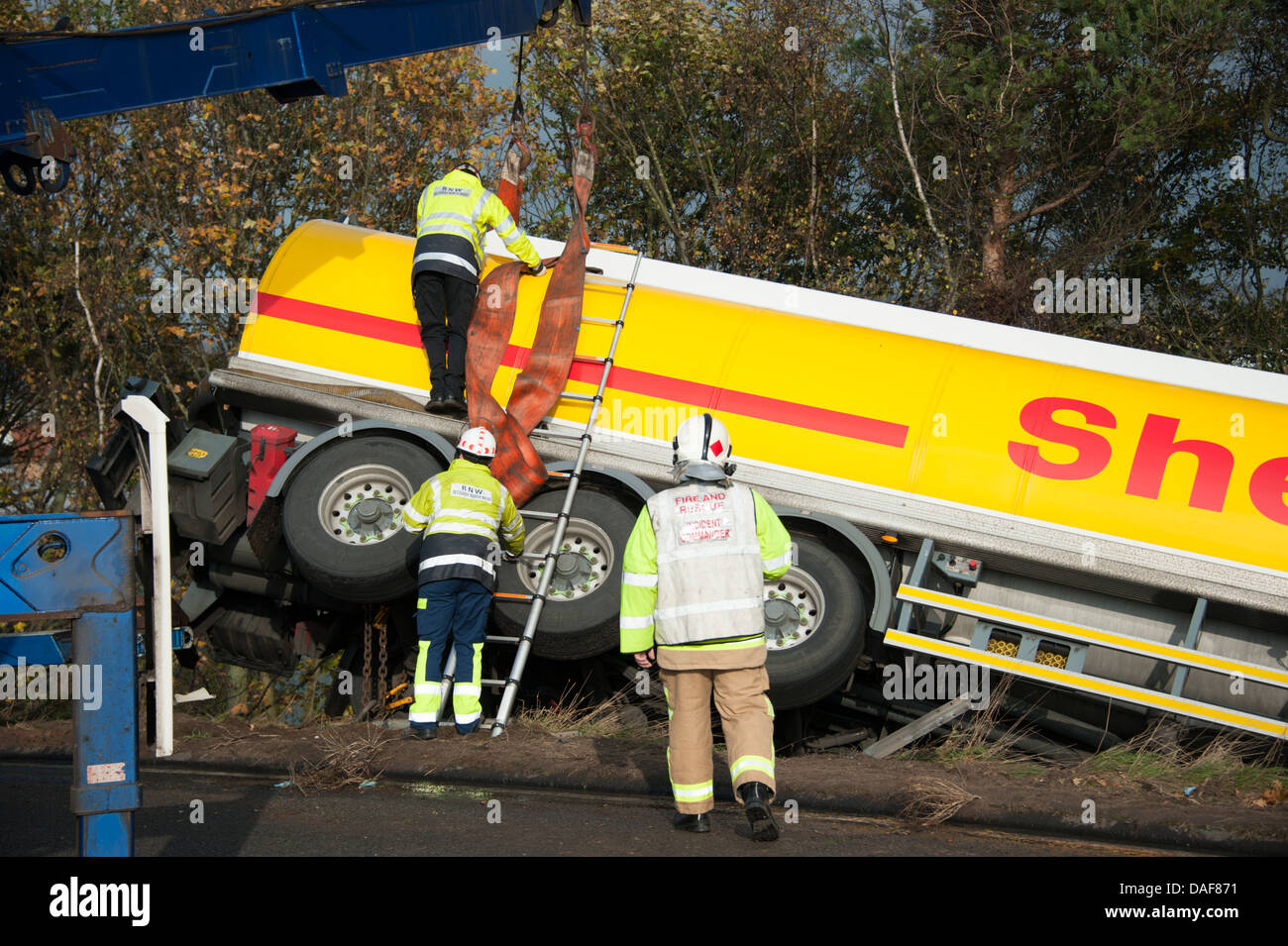 Tank Truck Rollover