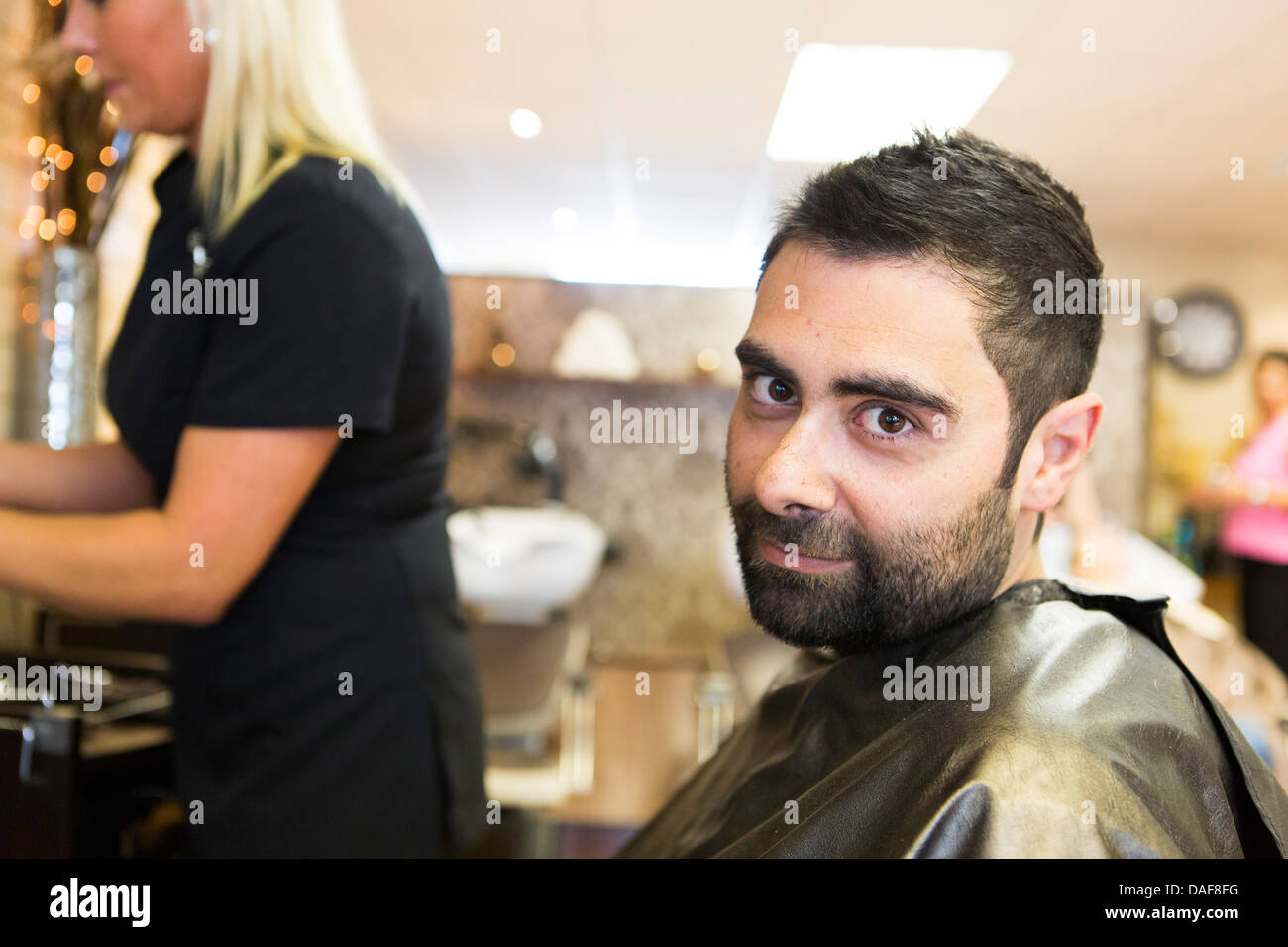 George Vorkas from the BBC3 programme, The Call Centre Stock Photo - Alamy