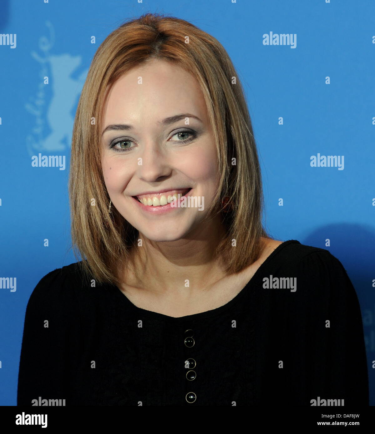 Actress Svetlana Smirnova-Marcinkevich poses during the photo call for ...