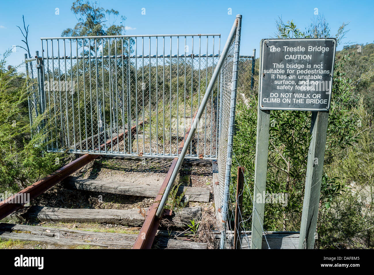The Stony Creek trestle bridge, the largest structure of its kind in ...