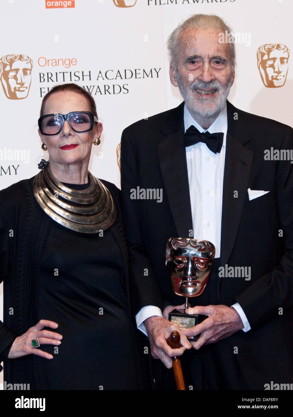 Christopher lee wife gitte lee hi-res stock photography and images - Alamy