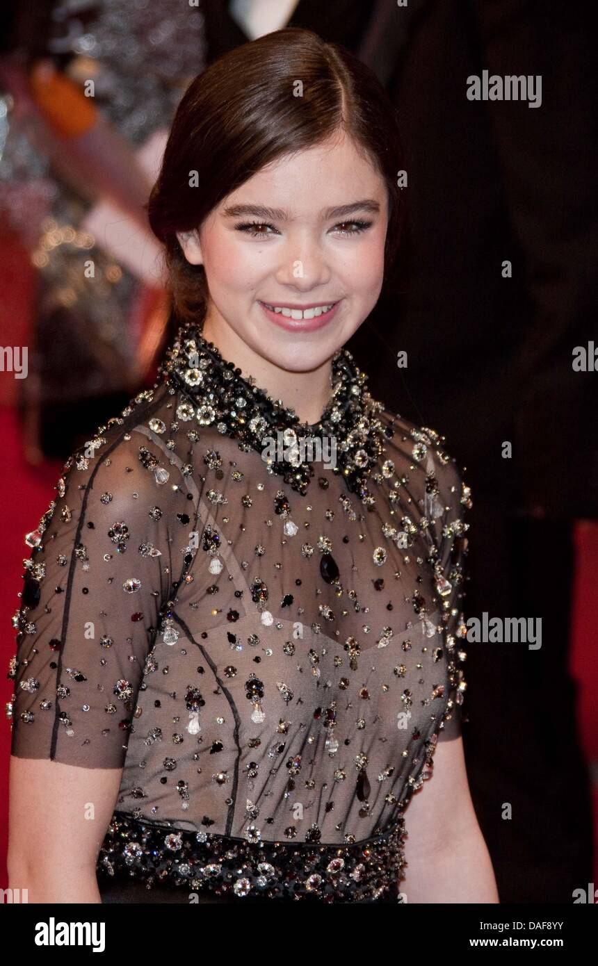 US actress Hailee Steinfeld attends the British Academy Film Awards ...