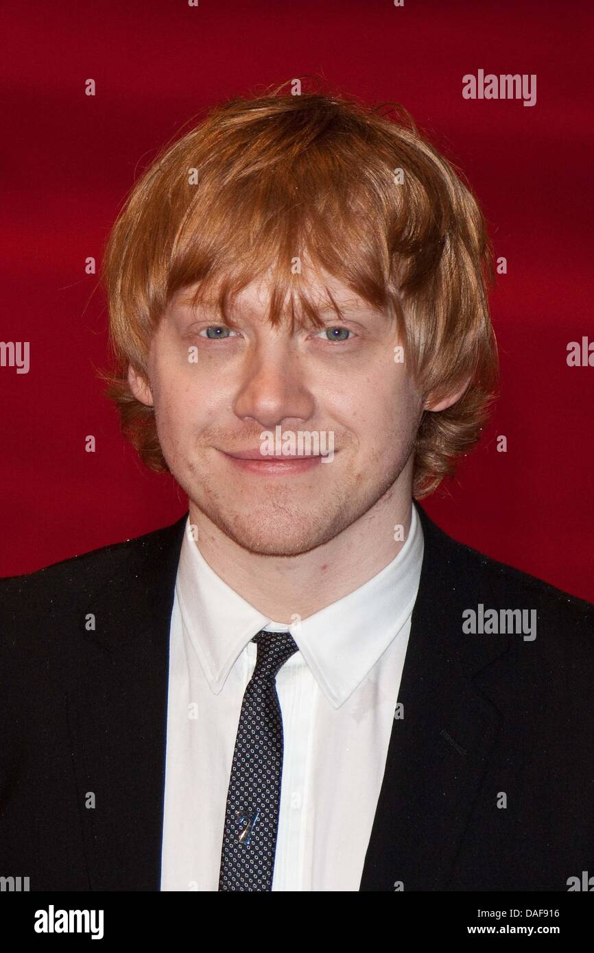 British actor Rupert Grint attends the British Academy Film Awards ...