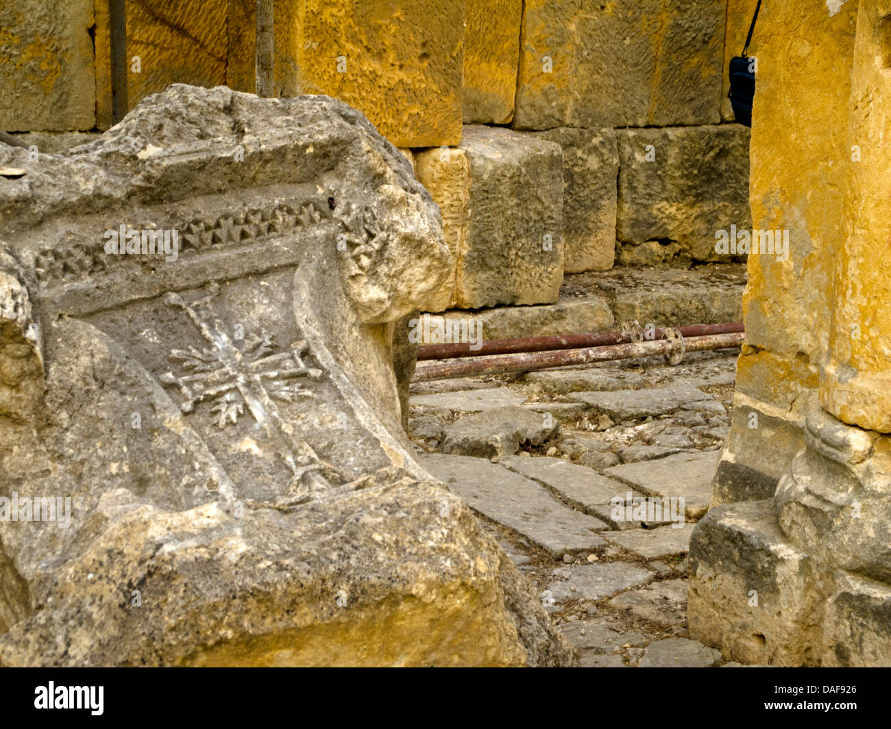 Türkei, Provinz Icel (Mersin), Mut, Alahan Manastir (auch Alahan ...