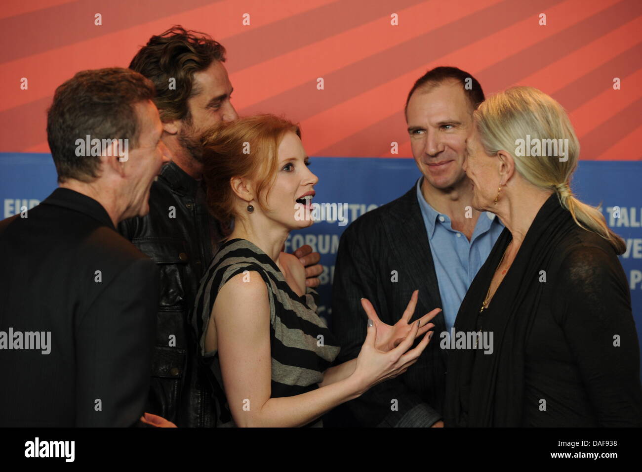 US Scriptwriter John Logan (L-R), Scottish actor Gerard Butler, US ...