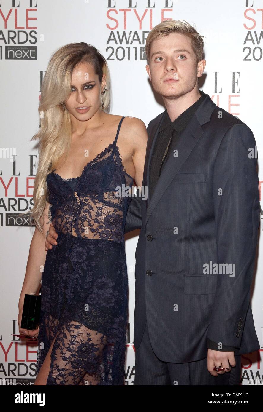 Brazilian model Alice Dellal attends the 2011 Elle Style Awards at ...