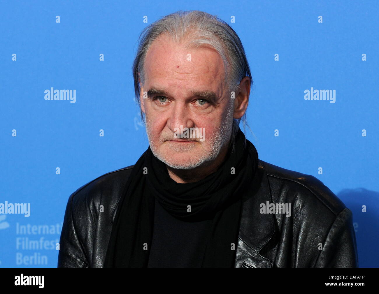 Hungarian director Bela Tarr poses during the photocall for the film ...