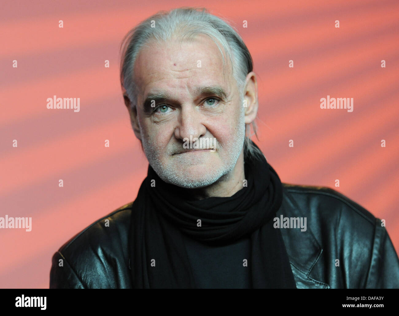Hungarian director Bela Tarr attends the press conference of the film ...