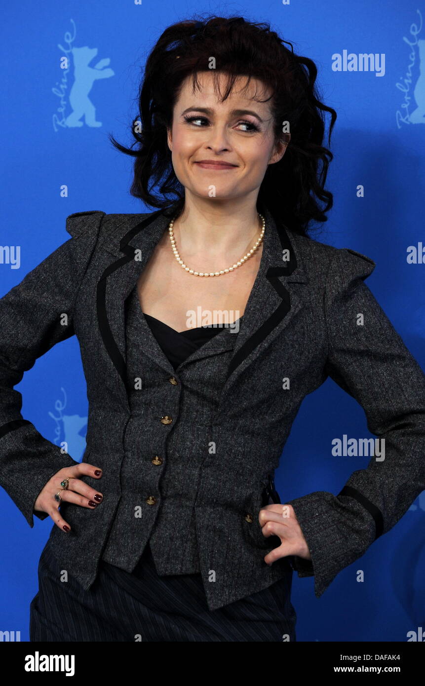 British actress Helena Bonham Carter attends the photocall of the film ...