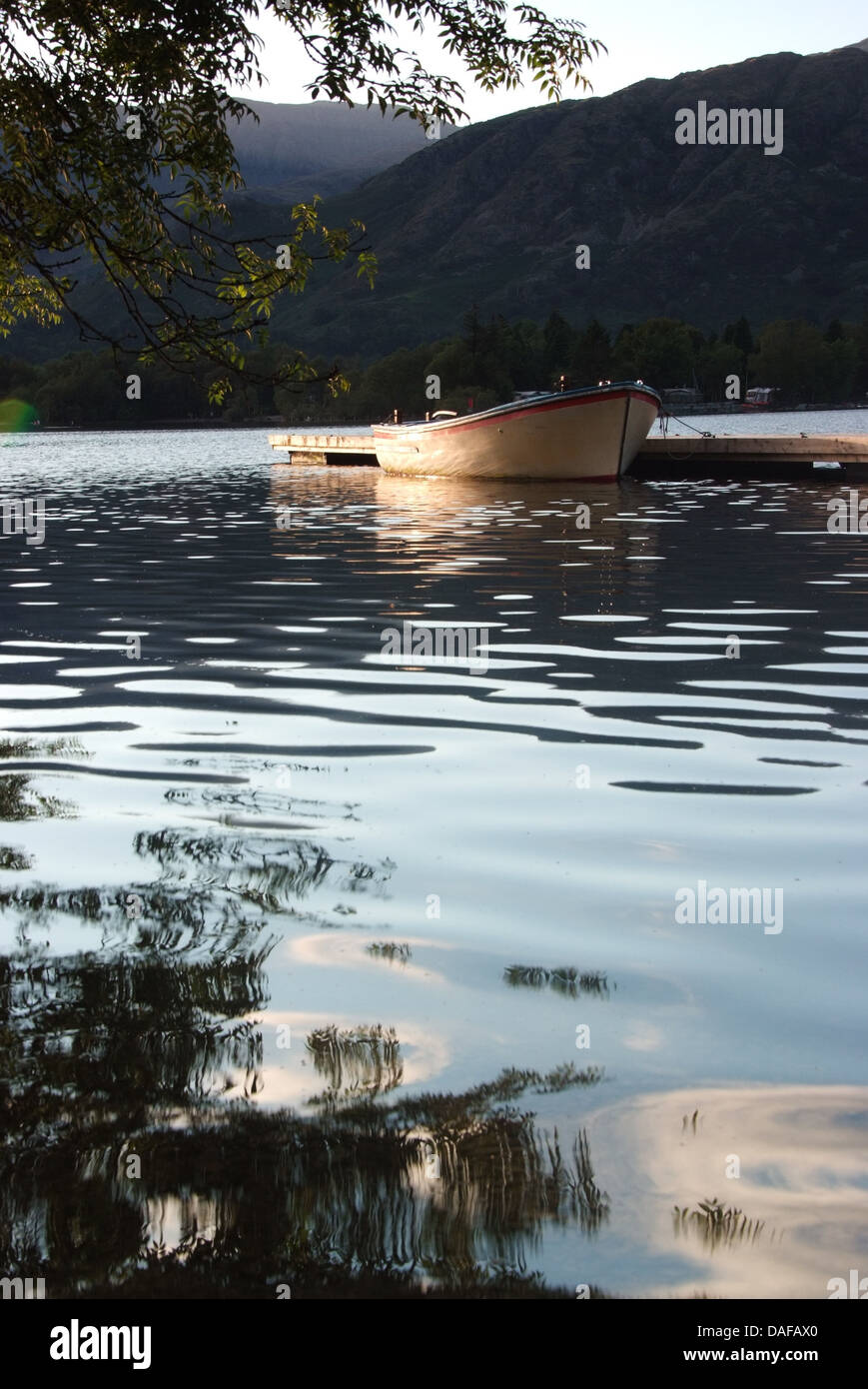 Boat on coniston water hi-res stock photography and images - Alamy