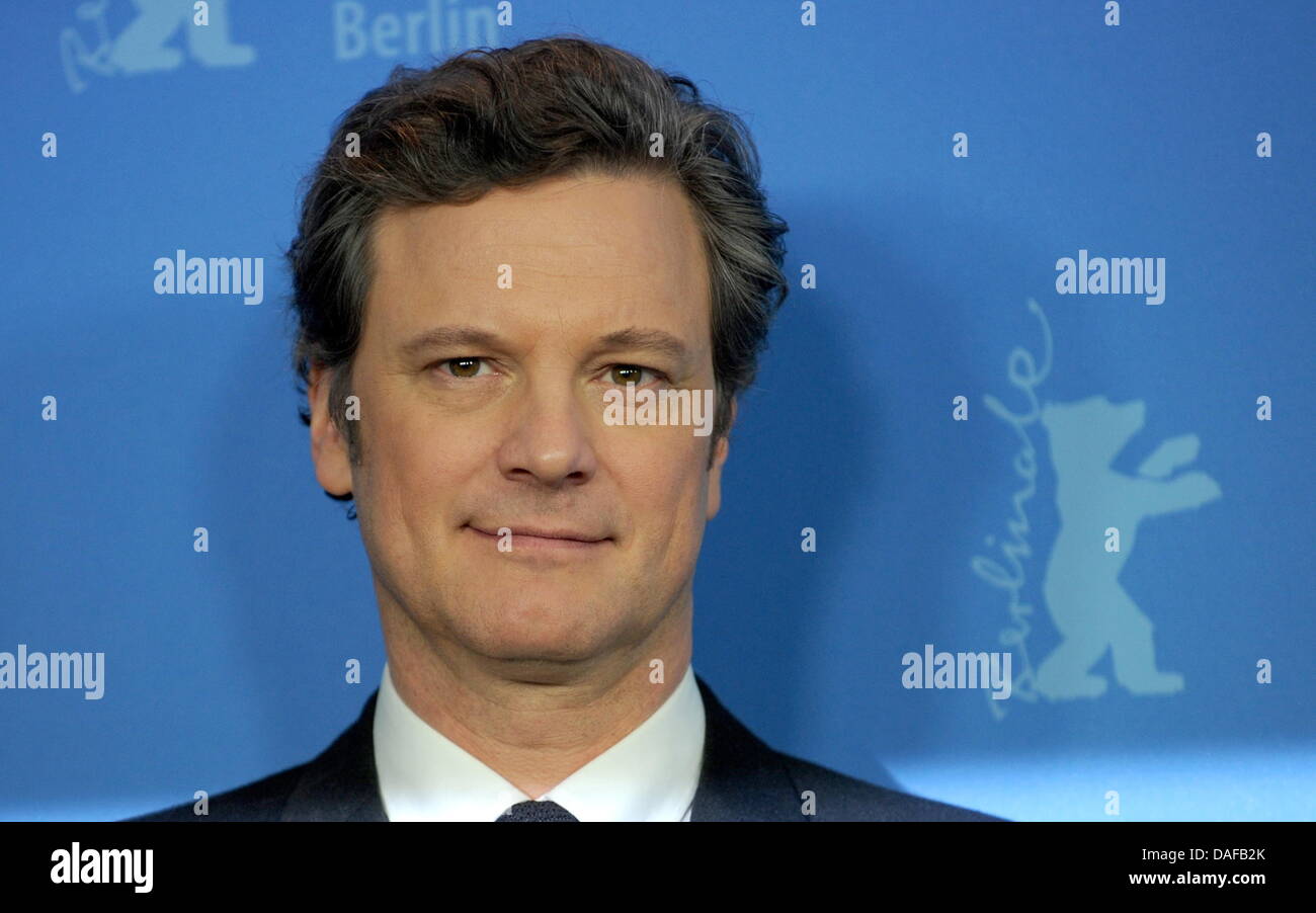 British actor Colin Firth attends the photocall for the film 'King's ...