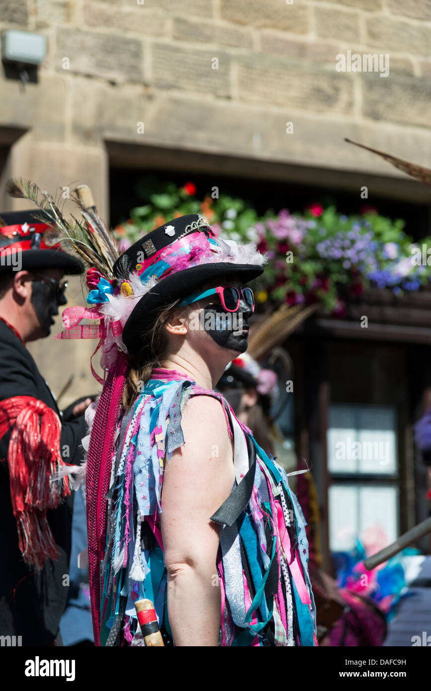 Male morris dancers black faces hi-res stock photography and images - Alamy