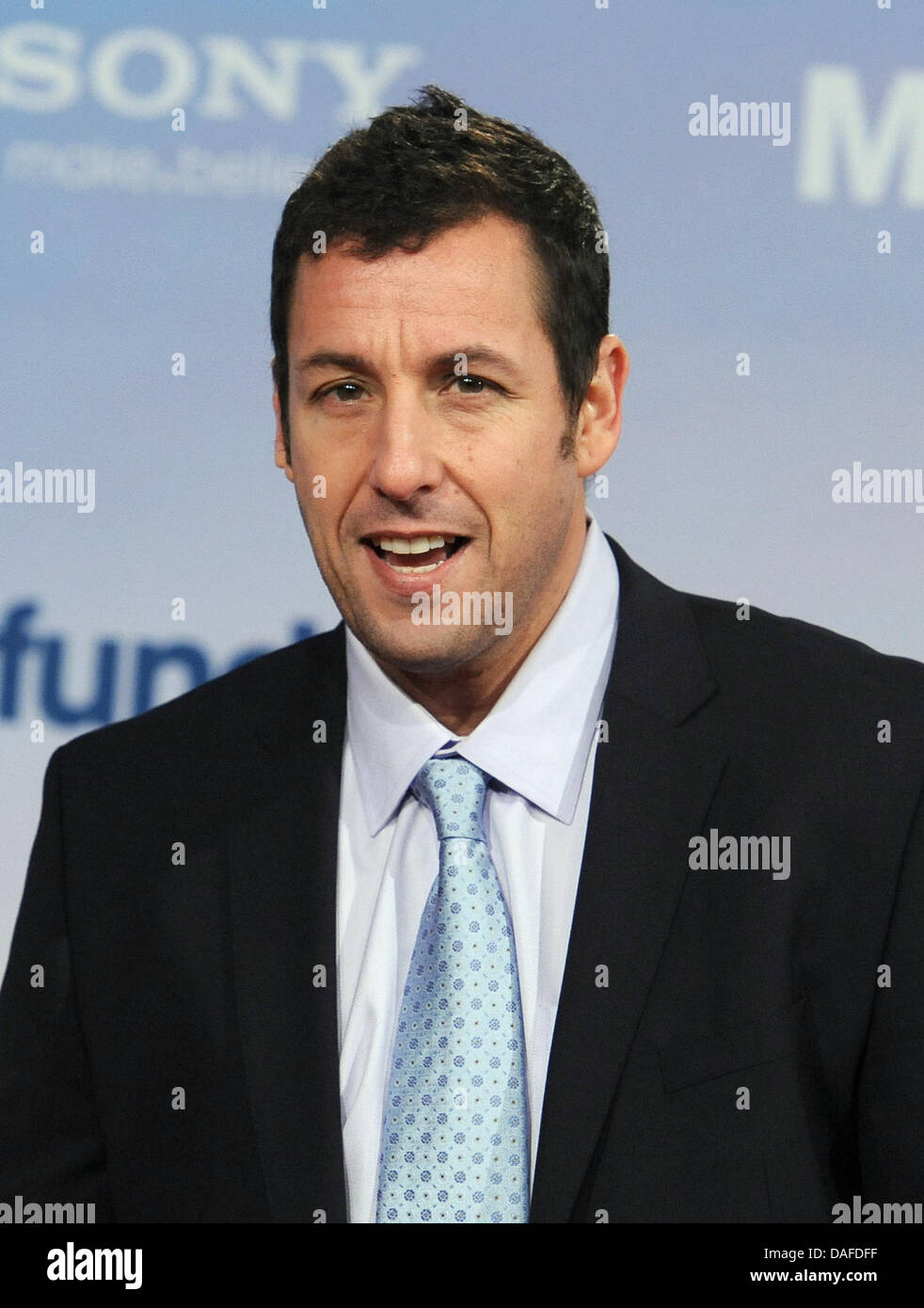 US actor Adam Sandler arrives for the Germany premiere of the film ...