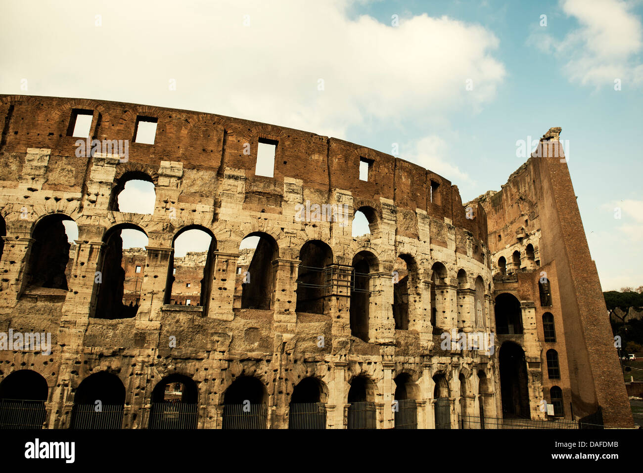 Italy, Rome, View of Colosseum Stock Photo - Alamy
